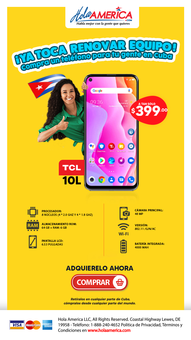 Promoción Compra Teléfonos Cuba Mayo 2022